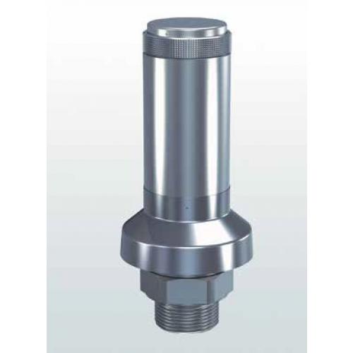 Stainless steel safety relief valve atmospheric discharge threaded ...
