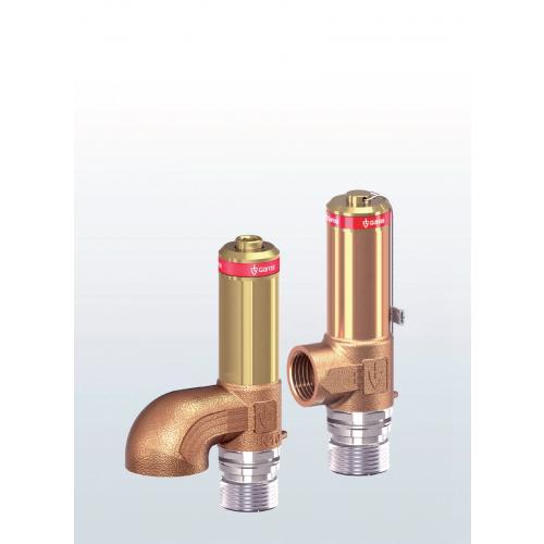 Válvula de rebose criogénica en bronce paso angular conexiones roscadas ...